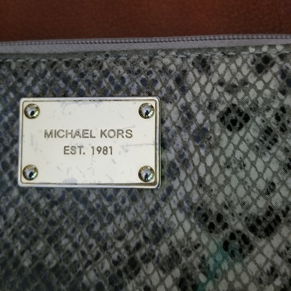 Michael Kors | Bags | Mk Python Large Wallet | Poshmark